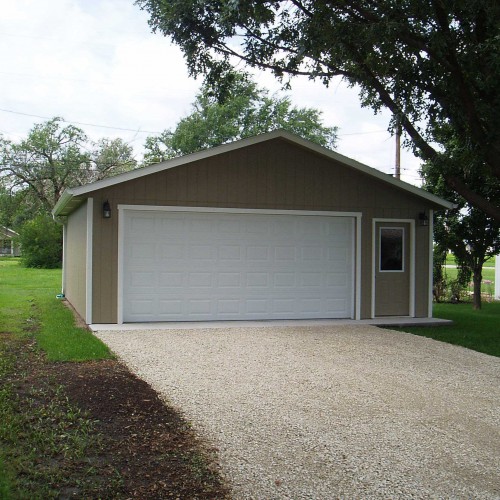 Panel-Sided Garage - Sturdi-Bilt