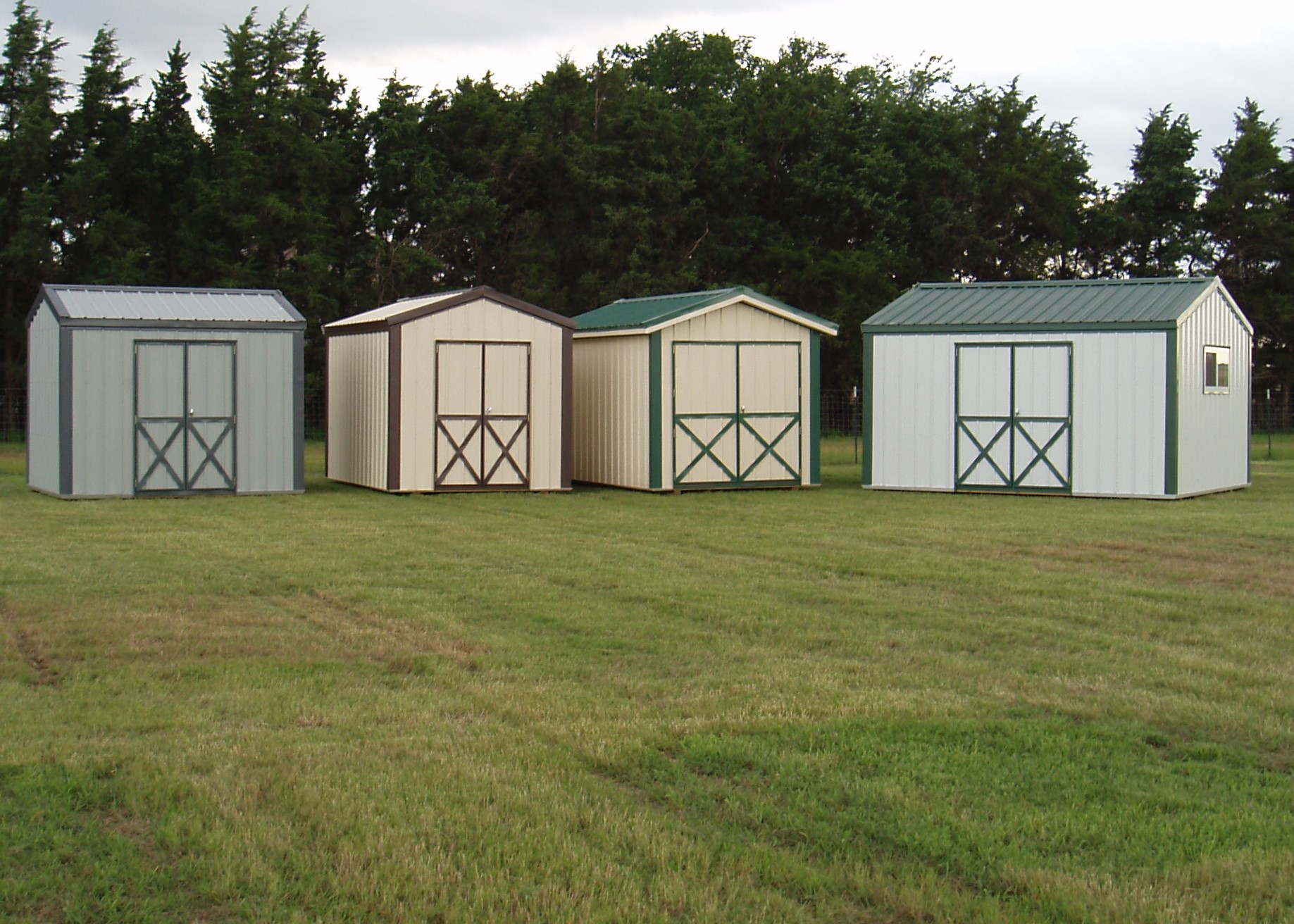 Group of Steel-sided Gables - Sturdi-Bilt