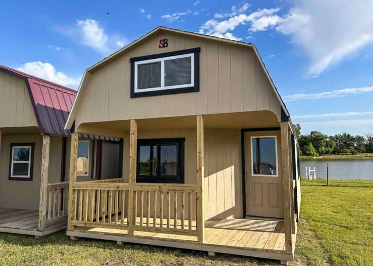 #5L25105, 14x28 Lofted Cabin - Sturdi-Bilt