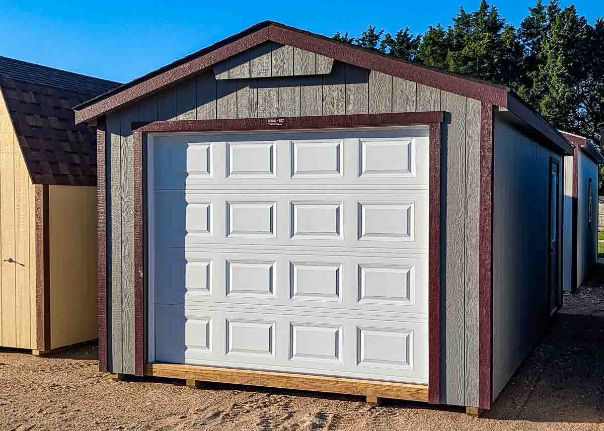 #4H25858, 12x20 Portable Garage - Sturdi-Bilt